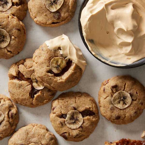 طرز تهیه کوکی بانوفی | بنافی خانگی